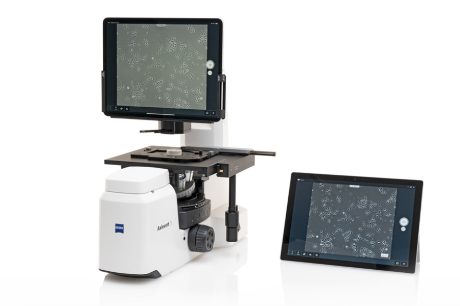 ZEISS Axiovert 5 digital – inverses Digitalmikroskop mit LED-Fluoreszenz