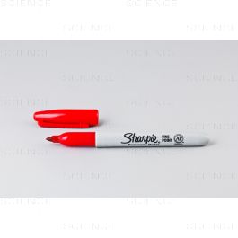 Marker Markal Sharpie Stift, rot