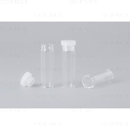 Tooled Neck Vials, Snap-In Deckel, 144 Stück